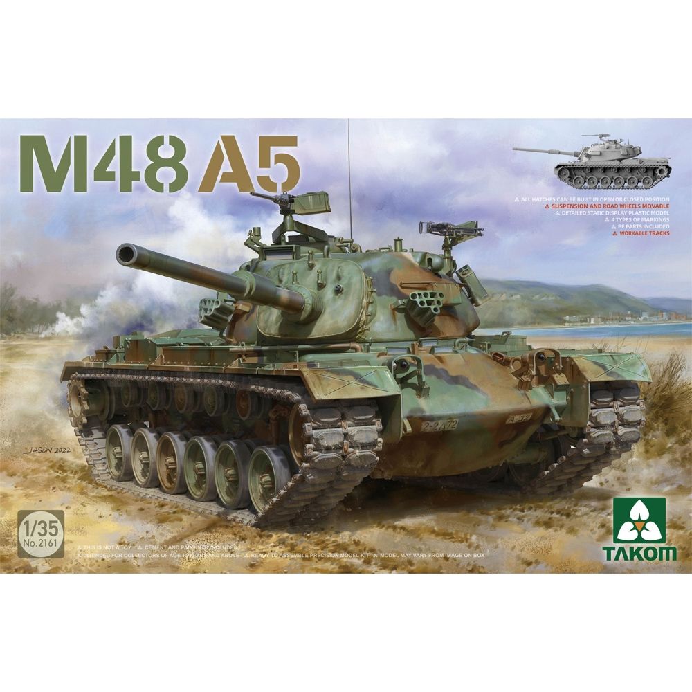 Bachmann Europe plc - US Army M48A5 Patton Main Battle Tank
